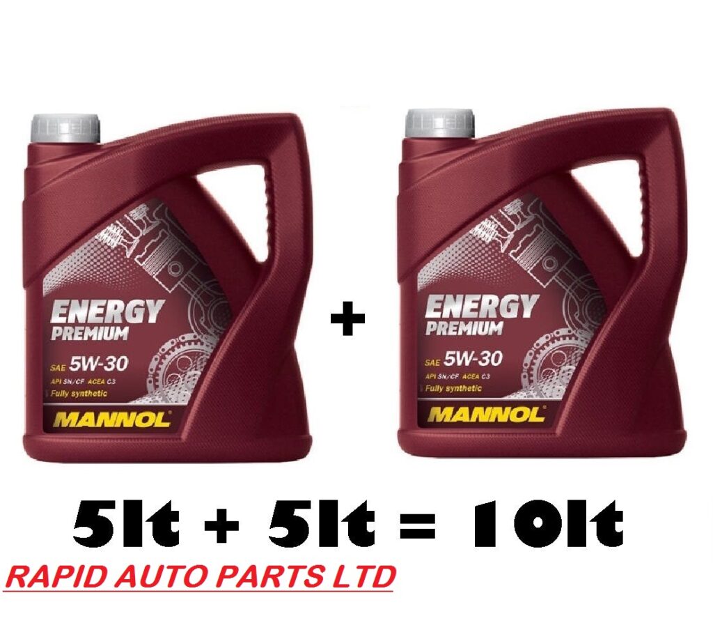 MANNOL 5w30 Fully Synthetic BMW LL-04 German Car Engine Oil Low Saps C3 ...